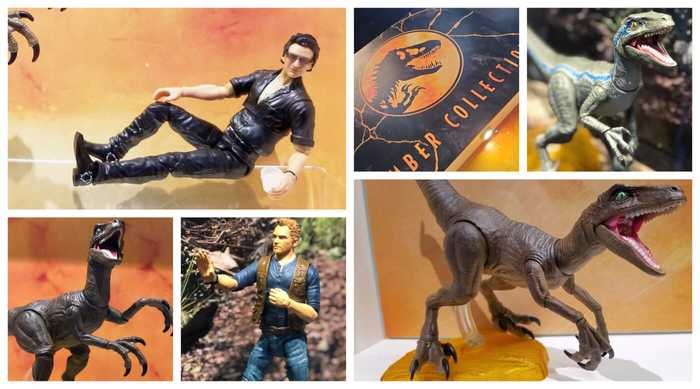 ‘Jurassic World Amber Collection’ by Mattel Revealed at SDCC – GameStop ...