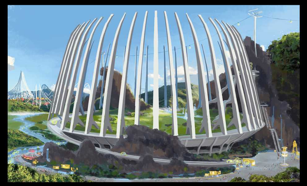 Jurassic Park’s Art Director John Bell Posts Unseen Art From The ...